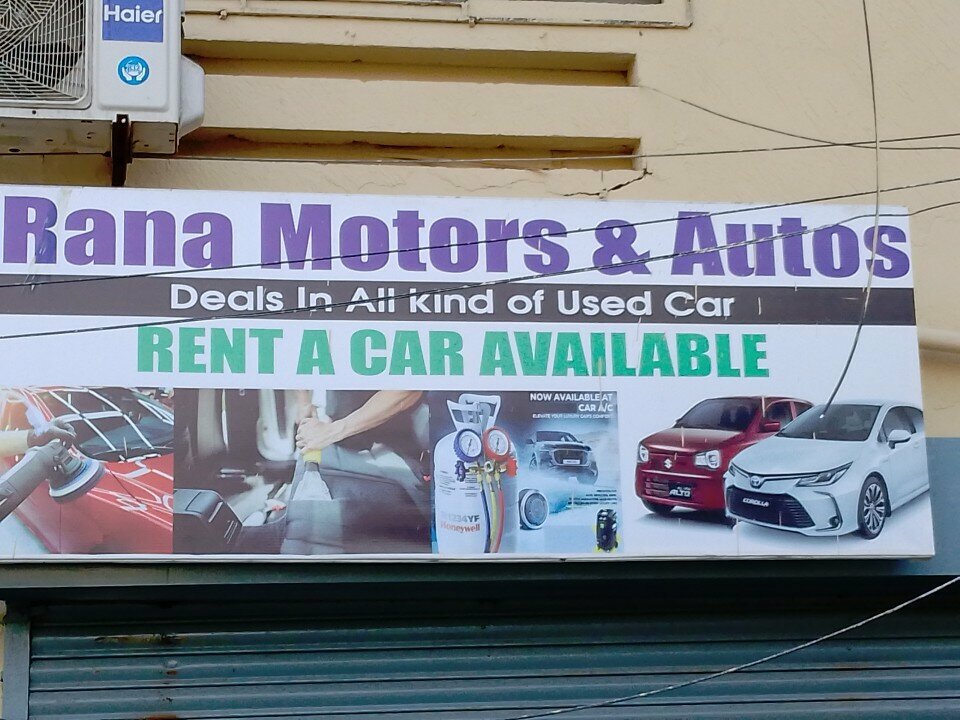 Oto kiralama Rana Motors & Autos, Karaçi, foto