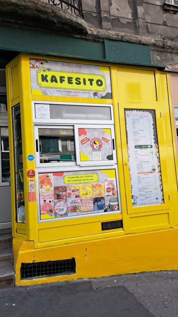 Kahve dükkanları Kafesito, Belgrad, foto