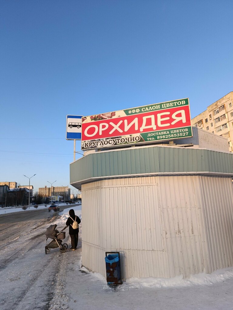 Çiçekçiler Orkhideya, Nijnevartovsk, foto