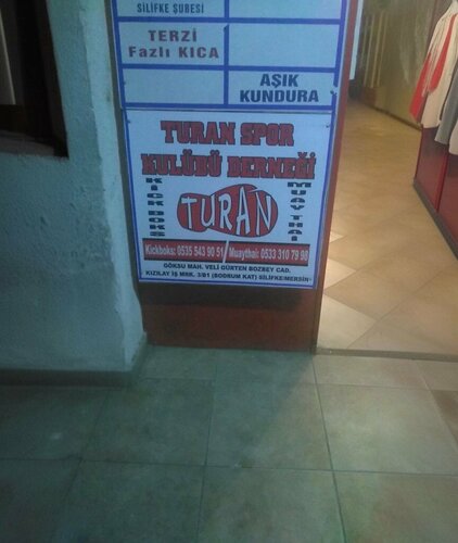 Spor ve jimnastik salonları Turan Spor Kulübü, Silifke, foto