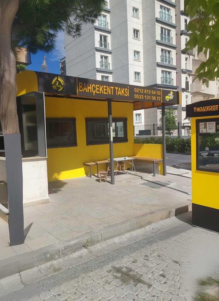 Taksi durağı Bahçekent Taksi, İstanbul, foto