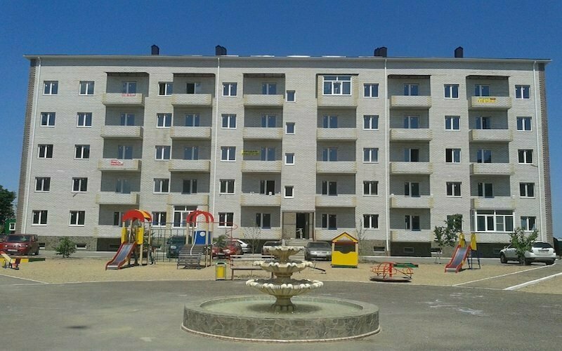 Konut blokları Mikrorayon Zapadny gorod, Krasnodar, foto