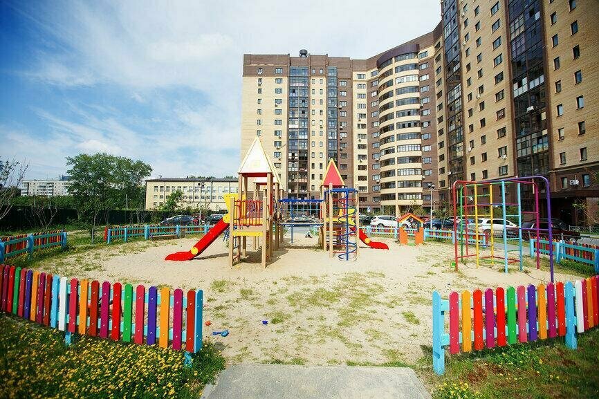 Konut blokları Centalyni, Tiumen, foto