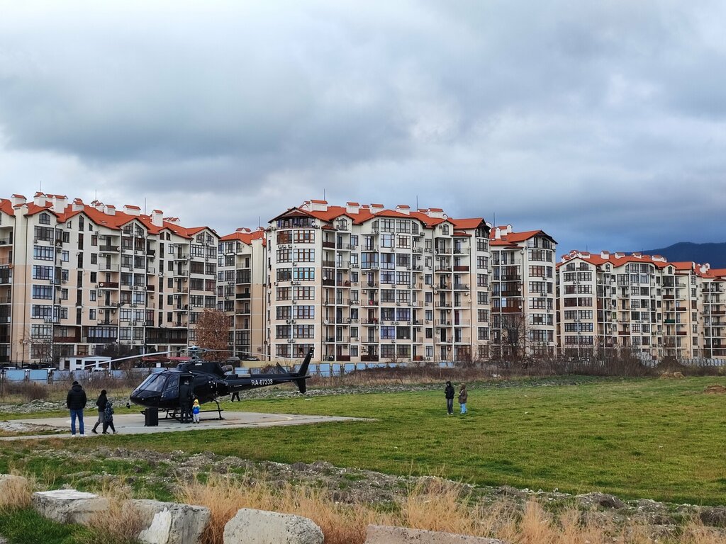 Helikopter pisti Helipad, Gelencik, foto