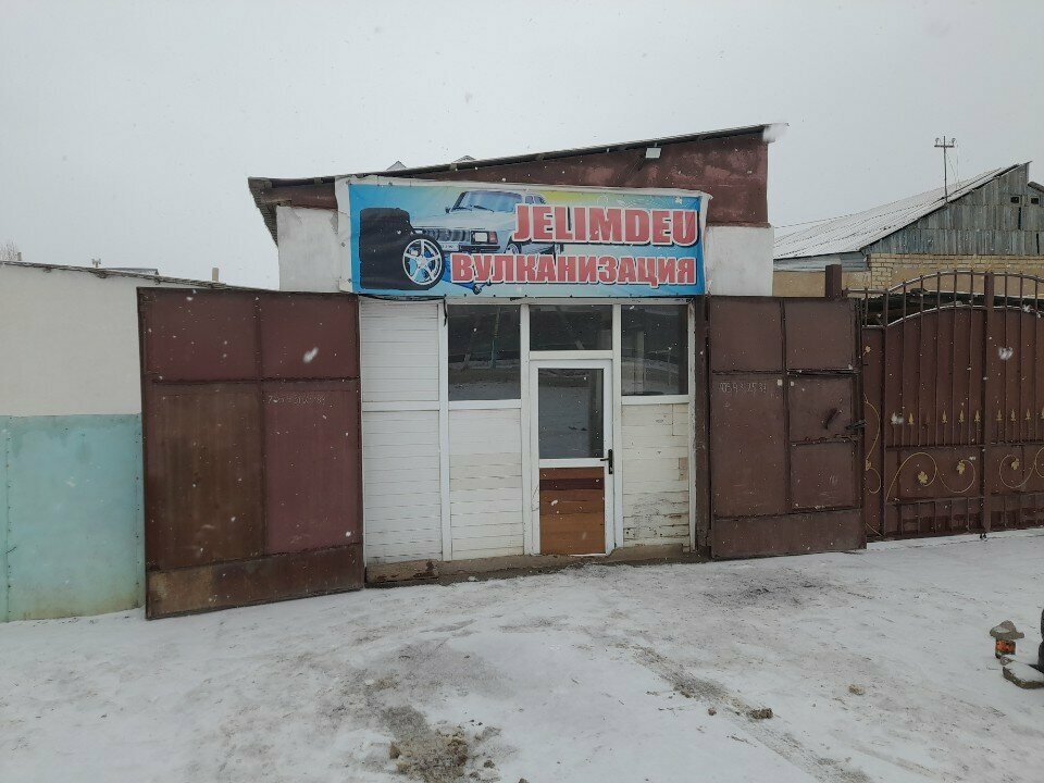 Oto lastik tamiri Tire fitting and repair, Kızılorda, foto