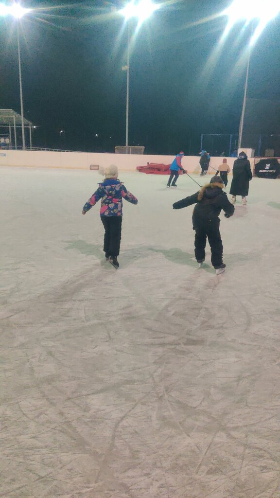 Buz pateni pistleri Ice rink, Moskova ve Moskovskaya oblastı, foto