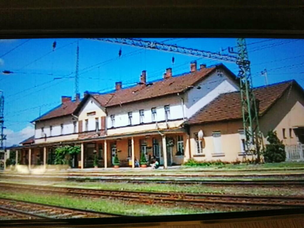 Tren istasyonu Hajmáskér, Veszprém, foto