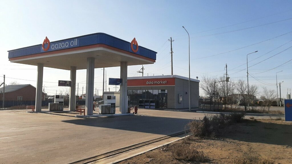 Otogaz dolum istasyonu Zhaiyk Gaz, Atırav, foto