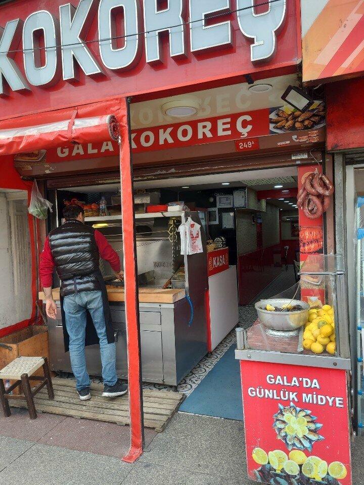 Fast food Gala Kokoreç, İstanbul, foto