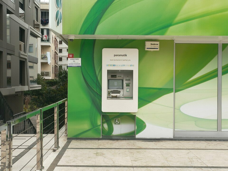 ATM'ler Garanti BBVA ATM, İstanbul, foto