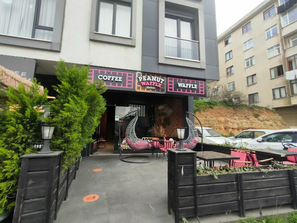 Kafe Peanut Waffle Belgium, İstanbul, foto