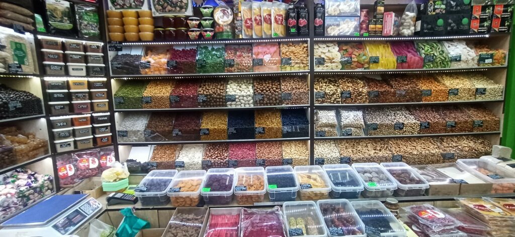 Kuruyemiş, atıştırmalık, kuru meyve Магазин сухофруктов, Moskova, foto