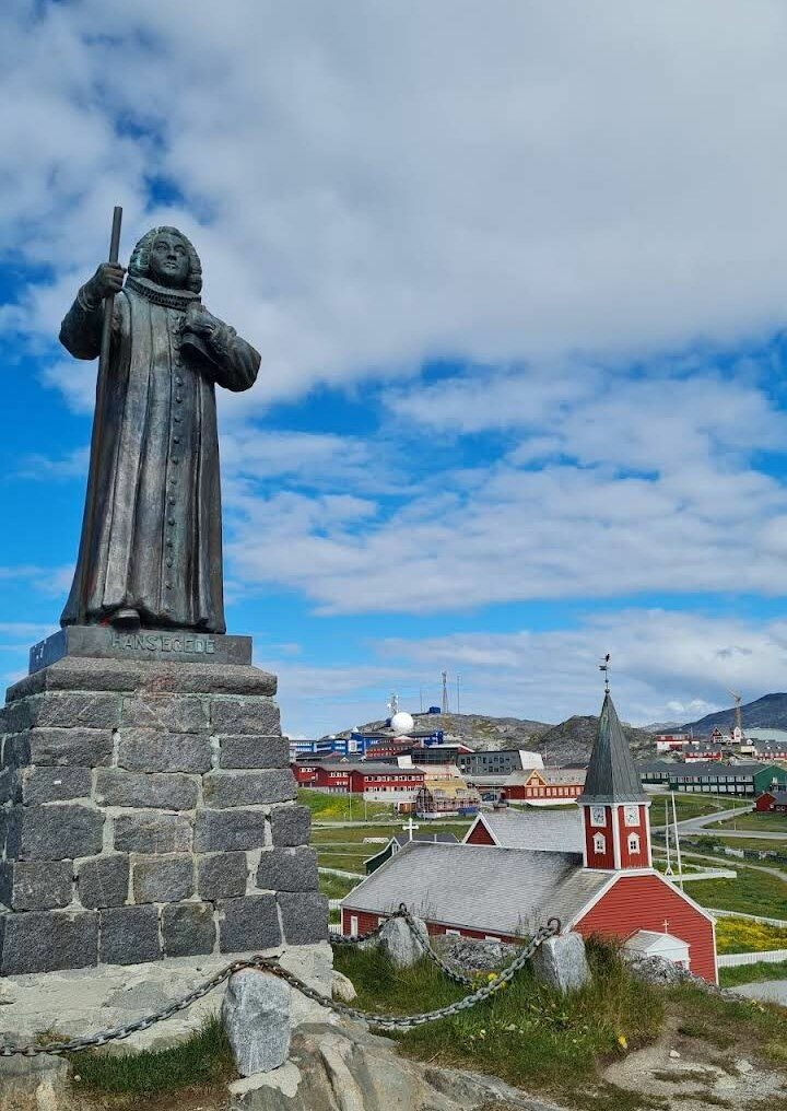 Protestan kilisesi Hans Egede, Nuuk, foto