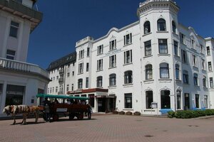 Upstalsboom Seehotel (Viktoriastraße No:2, Borkum), otel  Borkum'dan