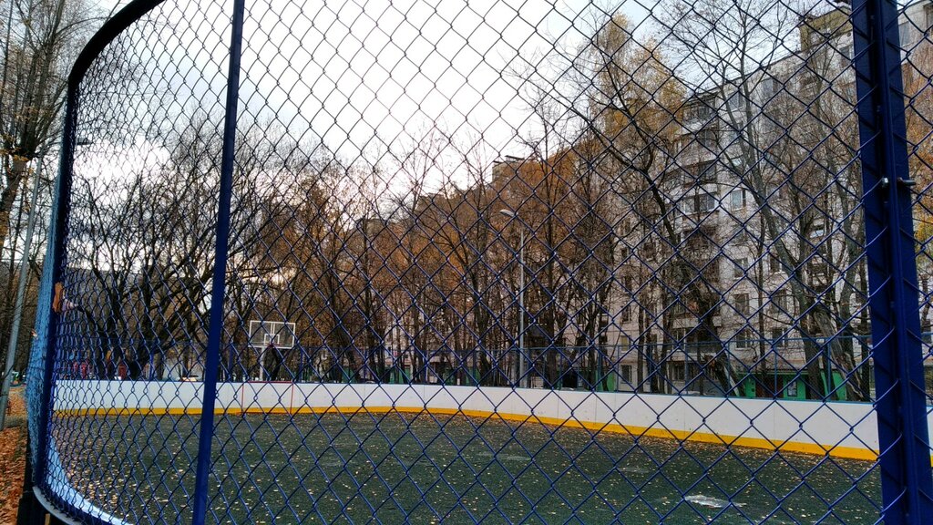 Buz pateni pistleri Ice rink, Moskova, foto