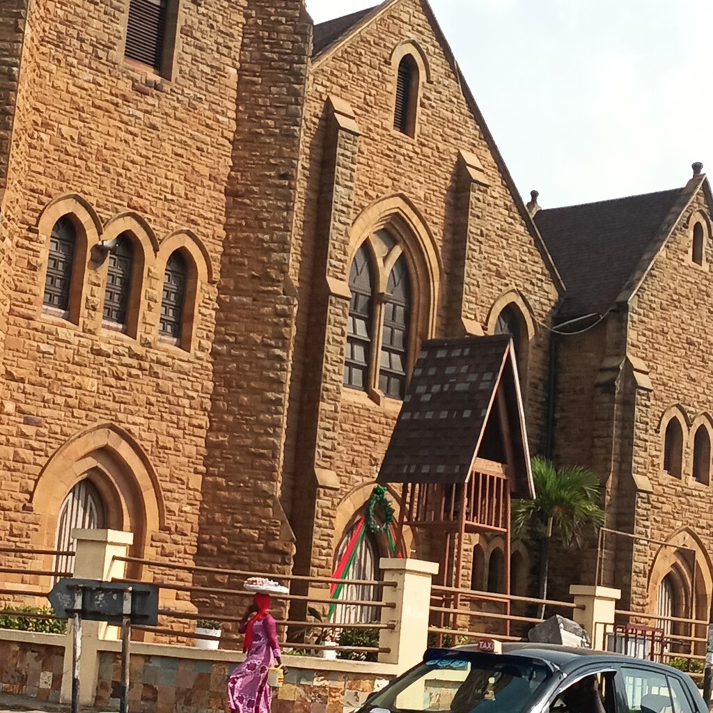 Protestan kilisesi Accra Wesley Cathedral, Akra, foto