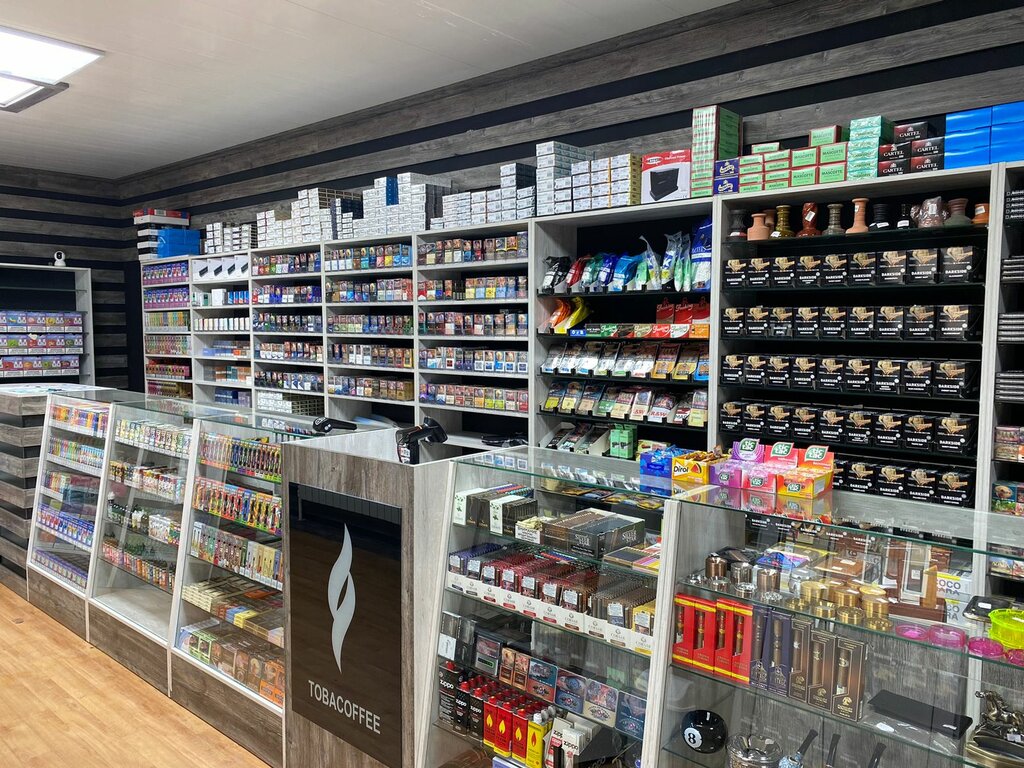 Tütün, sigara mağazaları Tobacoffee, Kaspiysk, foto
