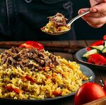 Yusuf (Jibek Joly dańǵyly No:34, Mártóbe turǵyn alaby), kafe  Çimkent'ten (Şımkent'ten)