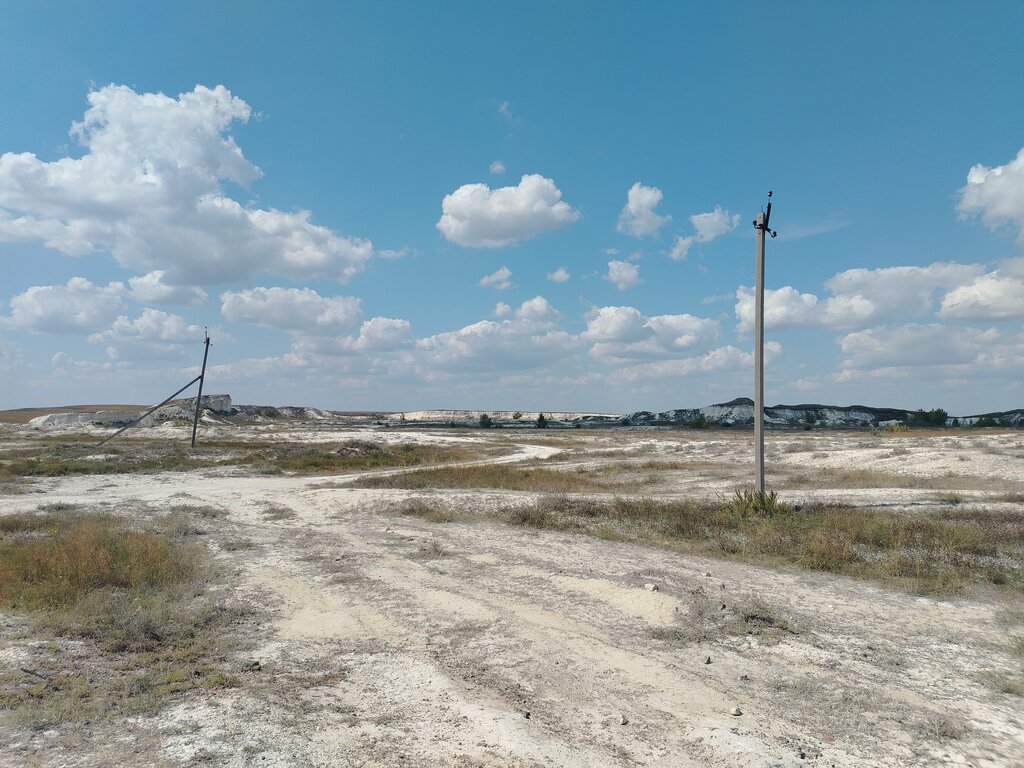 Madencilik işletmeleri Меловой карьер, Orenburgskaya oblastı, foto