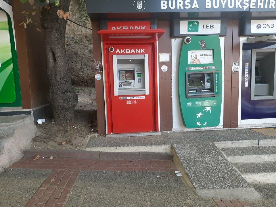 ATM'ler Akbank ATM, Bursa, foto