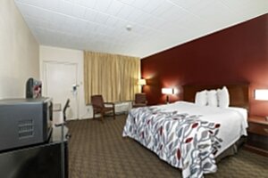 Red Roof Inn & Suites Hazleton (Pennsylvania, Luzerne County), otel  Pennsylvania'dan