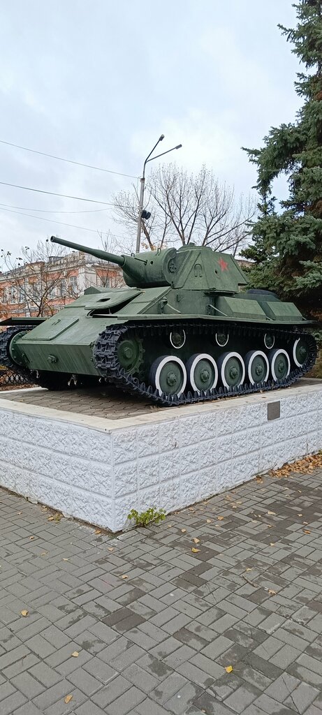 Teknoloji anıtı Танк Т-70, Kamensk‑Şahtinski, foto