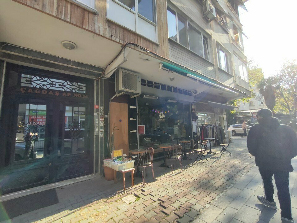 Kahve dükkanları Exit Music Coffee & Records, İstanbul, foto