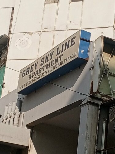 Adlandırılmış bina Grey Skyline, Karaçi, foto