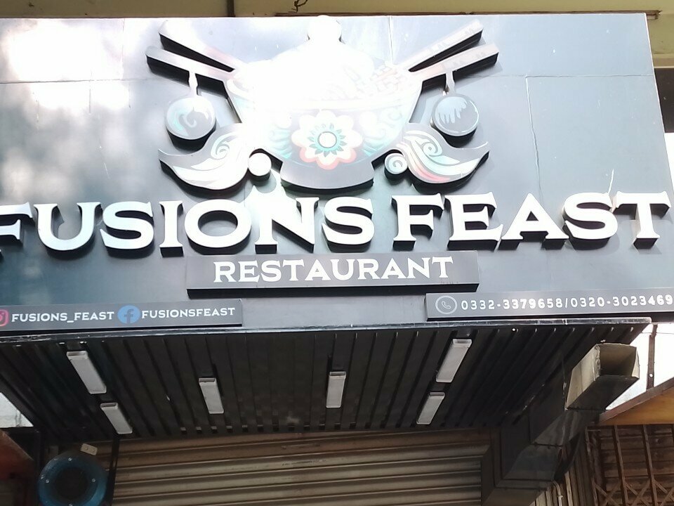 Kafe Fusion feast, Karaçi, foto