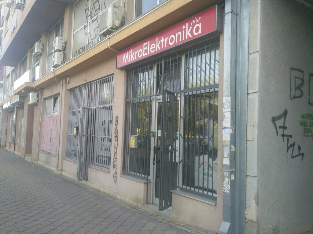 Elektrik ve elektrikli ürün mağazası Mikro elektronika, Novi Sad, foto