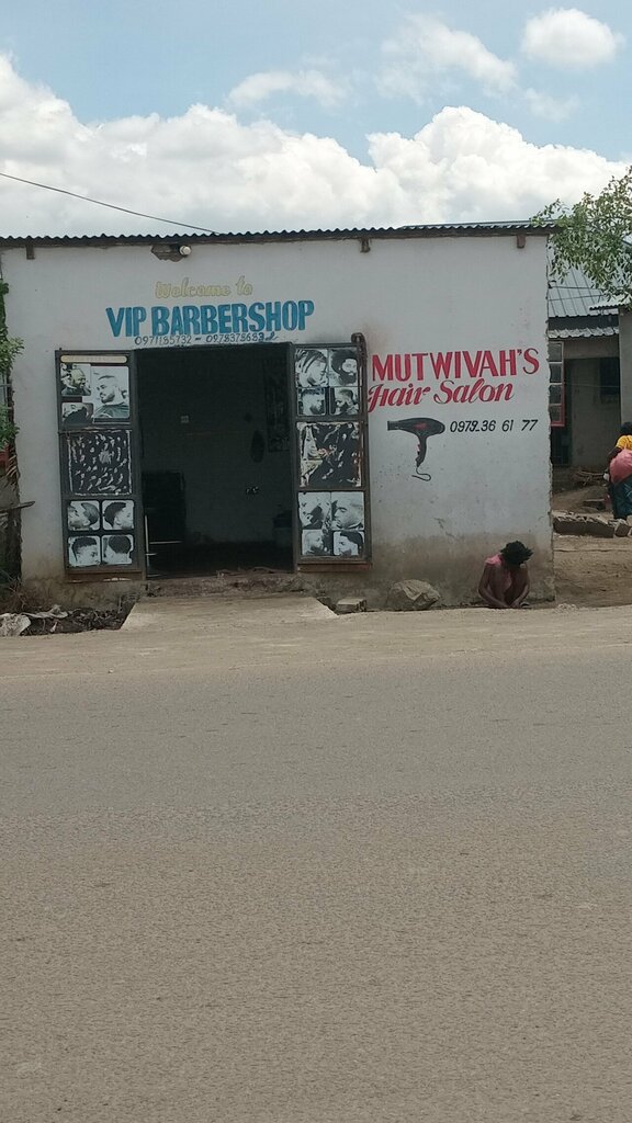 Berberler Lamechs Barber Shop, Lusaka, foto