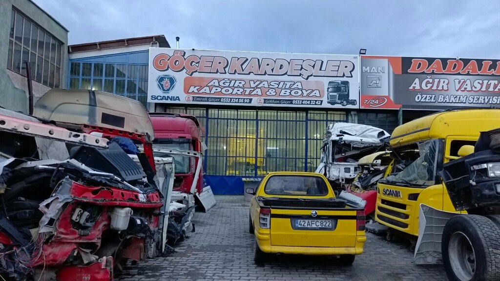 Kamyonların onarımı Göçer Kardeşler Ağır Vasıta Kaporta & Boya, Konya, foto
