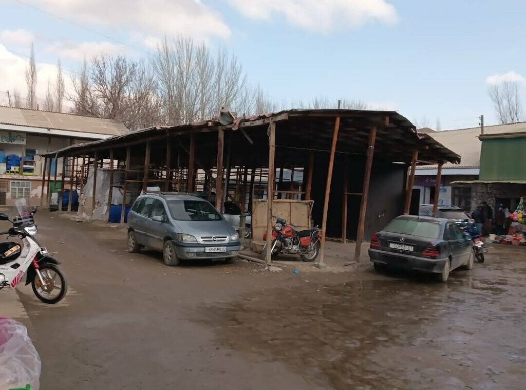 Pazarlar ve çarşılar Рынок Чоршанбе, Suğd (Sogd) ili, foto
