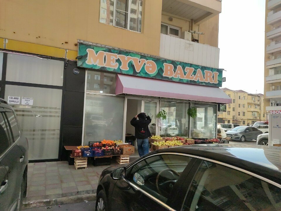 Gıda pazarı Meyvə bazarı, Bakü, foto