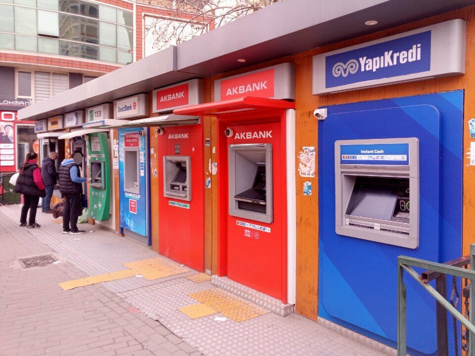 ATM'ler Akbank ATM, Bursa, foto