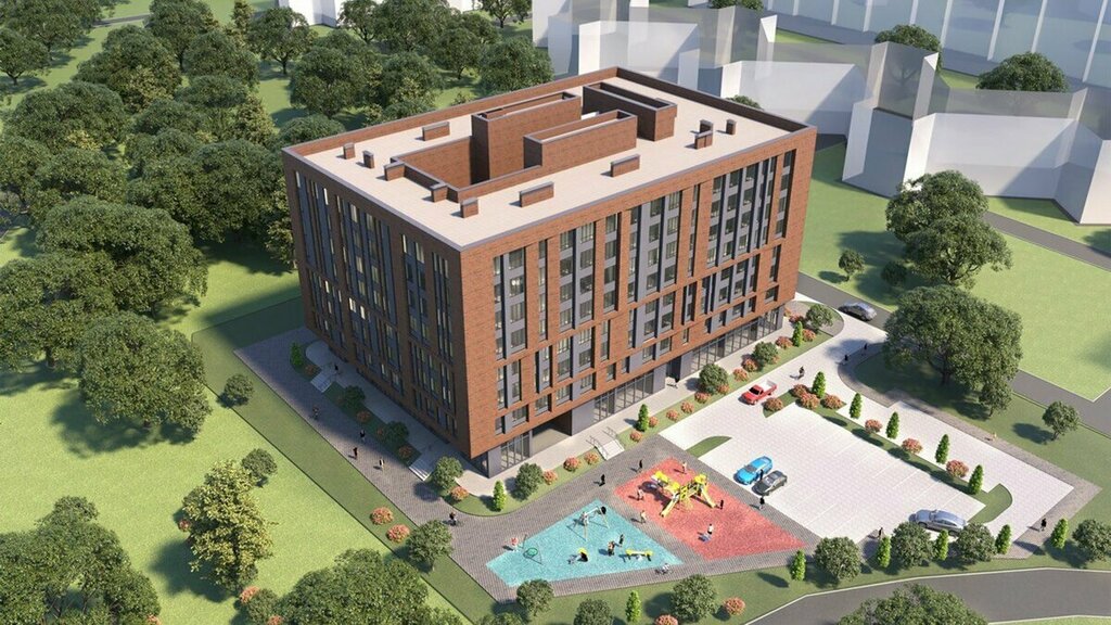 Konut blokları Bruno, Dubna, foto