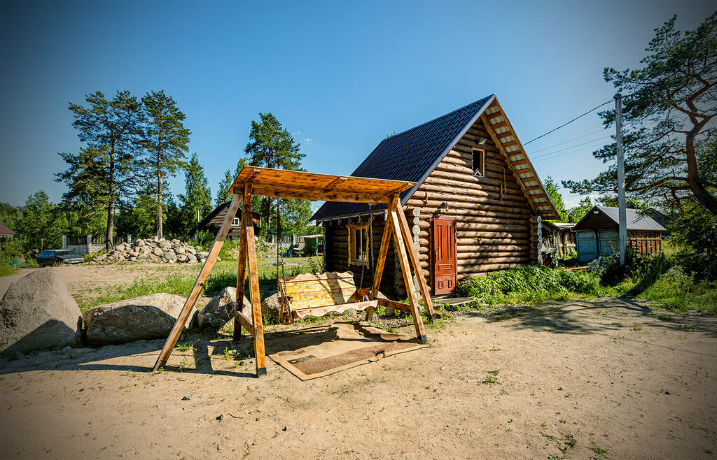 Resort oteller, tesisler Коттедж пороки у Серёги, Saint‑Petersburg ve Leningradskaya oblastı, foto
