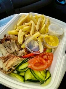 GyroBar (Yubileynaya ulitsa No:32, Yuzhny planirovochny rayon, rayon Mariyevka, Rybinsk), fast food  Rybinsk'ten