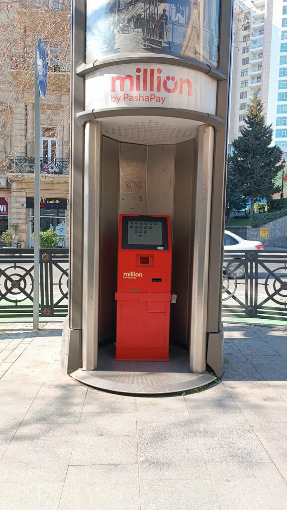 Ödeme terminali Milliön, Bakü, foto