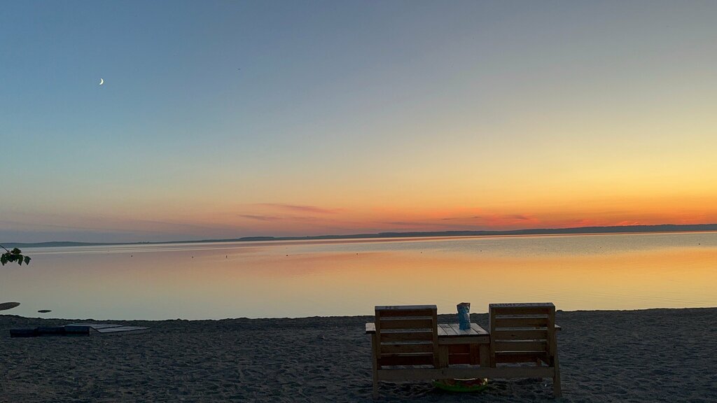 Tatil köyleri Gornyak, Kuzey Kazakistan eyaleti, foto