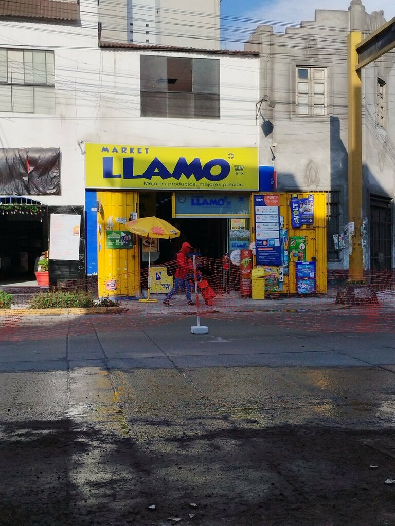 Market Market Llamo, Lima, foto