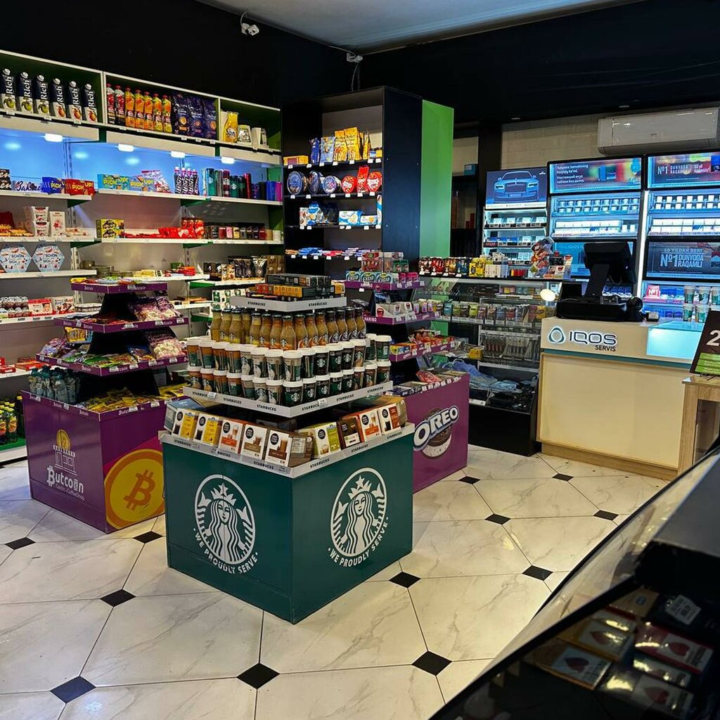 Tütün, sigara mağazaları Uztobacco, Taşkent, foto