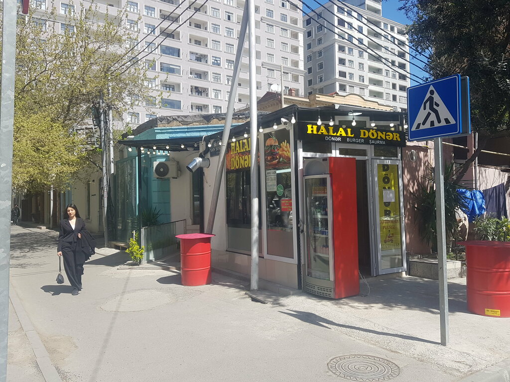 Fast food Halal Dönər, Bakü, foto