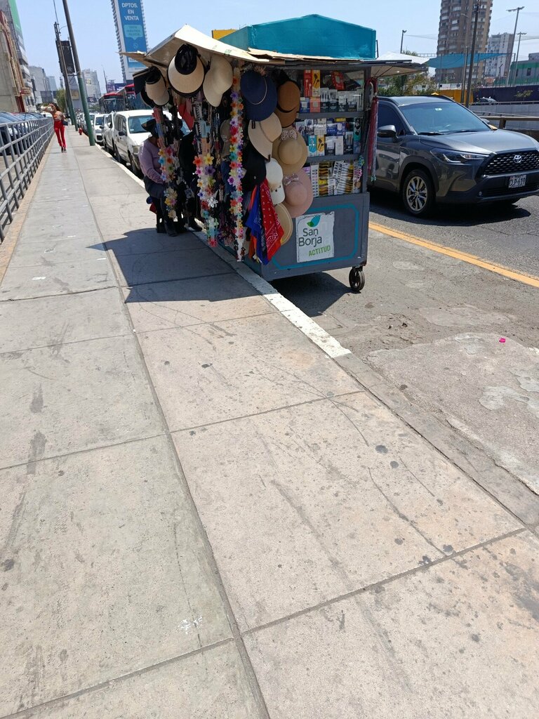 Mini-market Sale of Caps, Lima, foto
