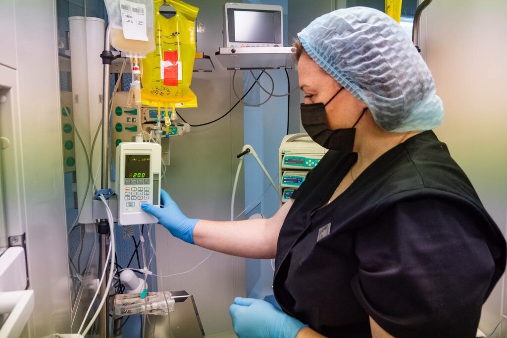 Hastane bölümü Отделение диализа Рдкб, Moskova, foto