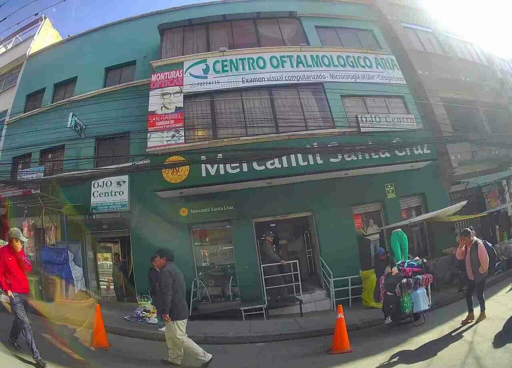 ATM'ler Mercantil Santa Cruz, La Paz, foto