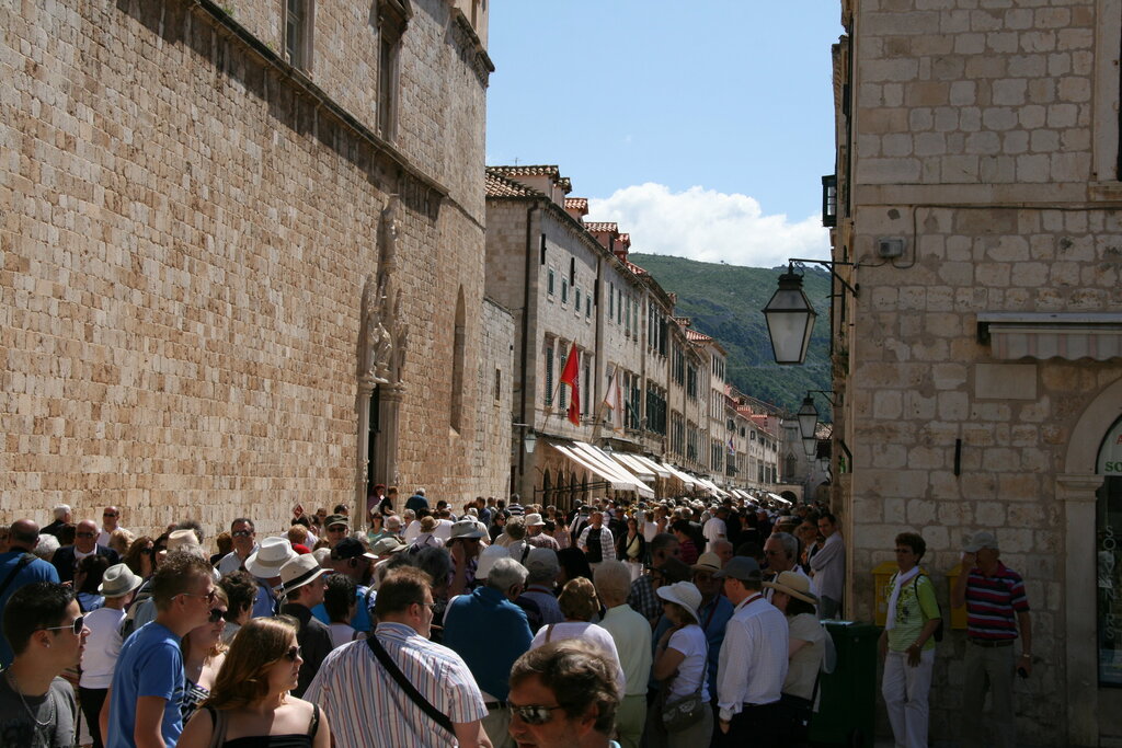 Turistik yerler Улица Страдун, Dubrovnik, foto