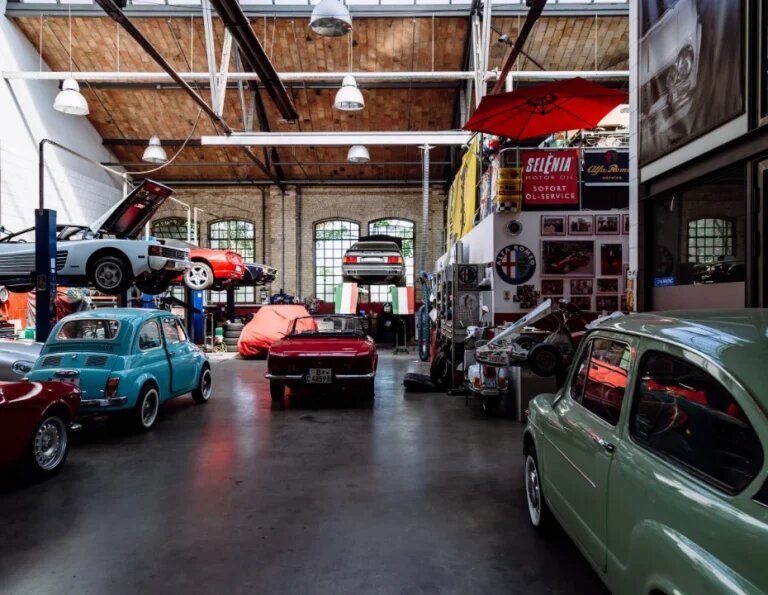 Otomobil servisi Sautoci Société Automobile, Abican, foto