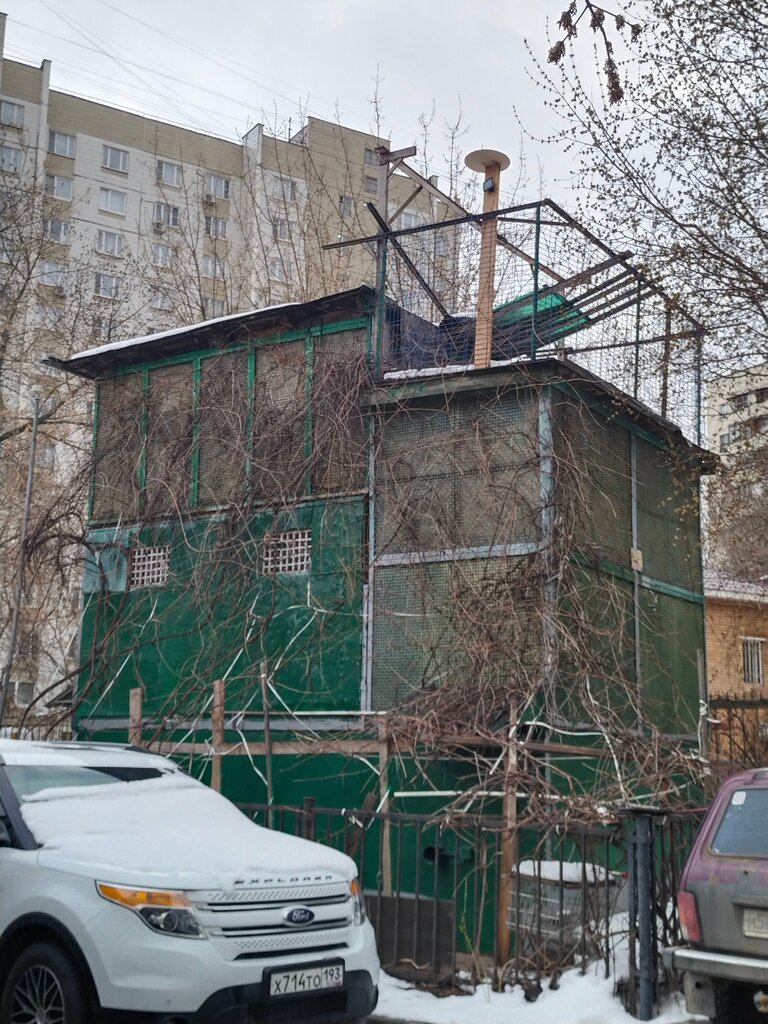 Kuşlar için büyük kafes Голубятня, Moskova, foto
