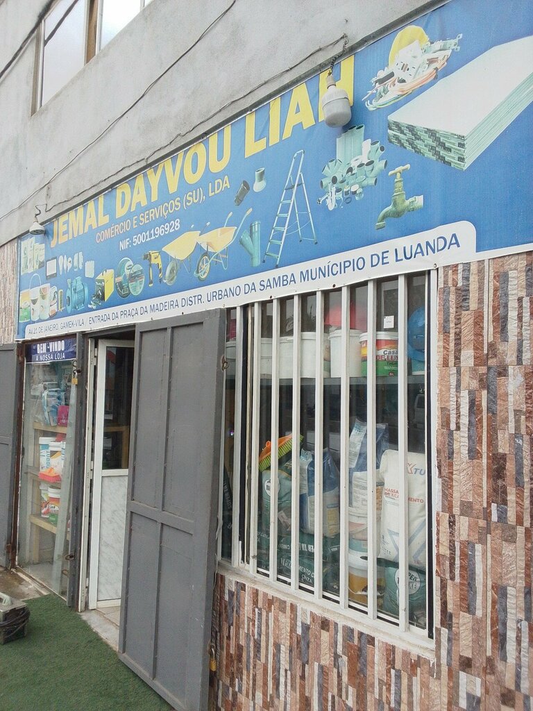 Yapı mağazası Jemal Dayvou Liah, Loanda, foto
